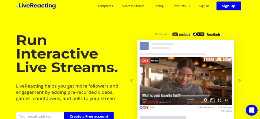 ⋙ Livereacting AI: Price, Pros & Cons, Alternatives, App Review