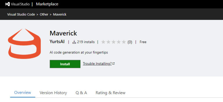 ⋙ Maverick: Price, Pros & Cons, Alternatives, App Reviews